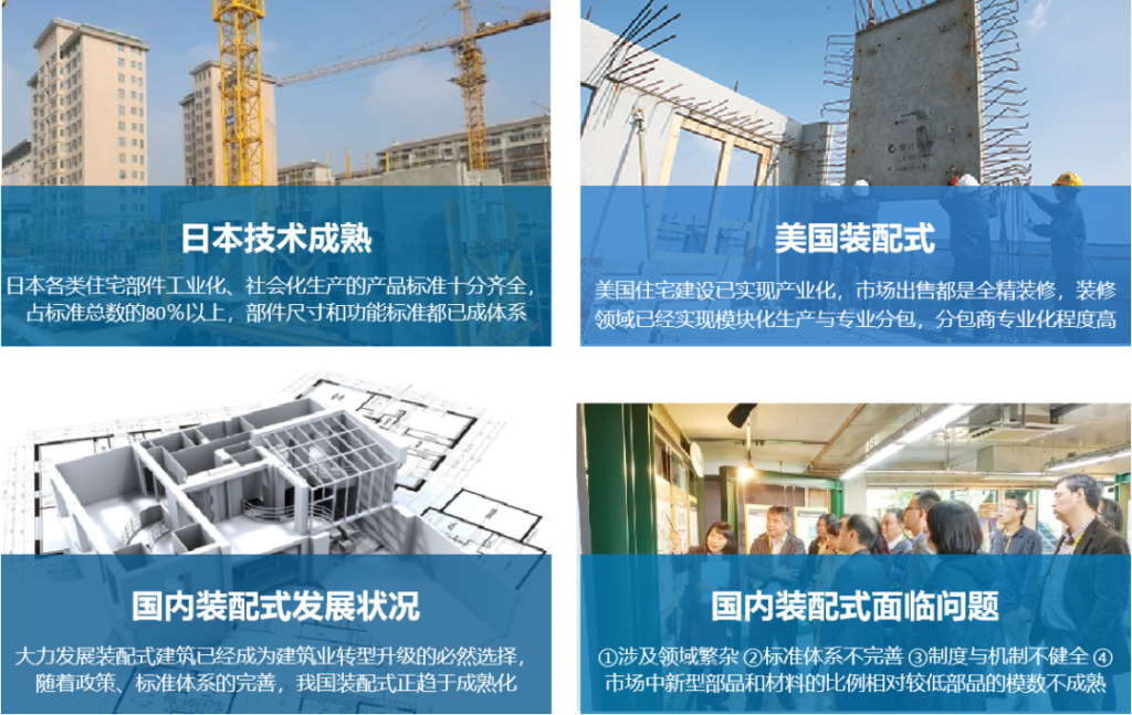 All-light steel keel structure ceiling stacking molding process node ...